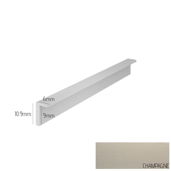 Champagne Kerradeco Upper Trim - The Wall Panel Company